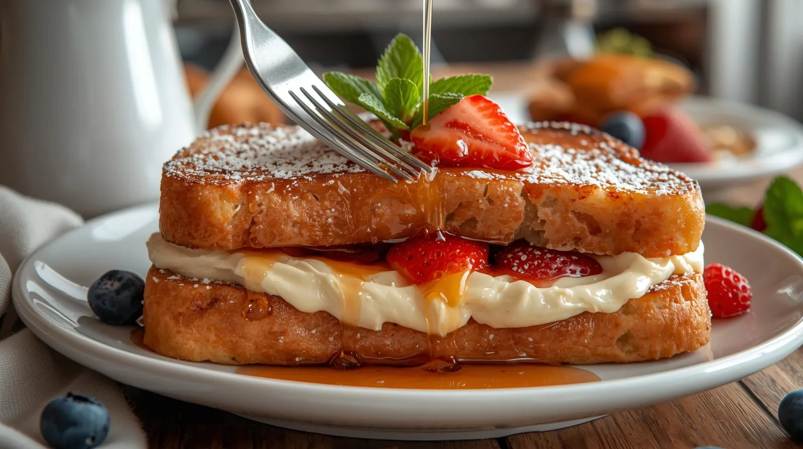 The Best Stuffed French Toast – Dessert for Breakfast 1